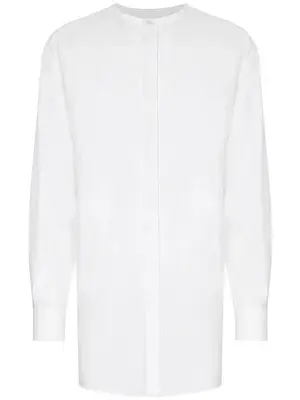 Dolce & Gabbana Collarless Long Shirt