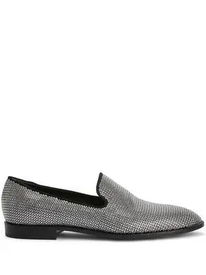 GIUSEPPE ZANOTTI Jareth Disco Crystal-embellished Loafers