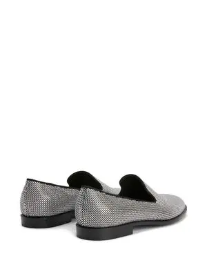 GIUSEPPE ZANOTTI Jareth Disco Crystal-embellished Loafers