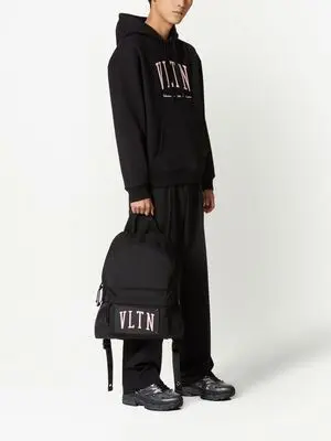 Valentino Garavani Vltn Logo Patch Backpack
