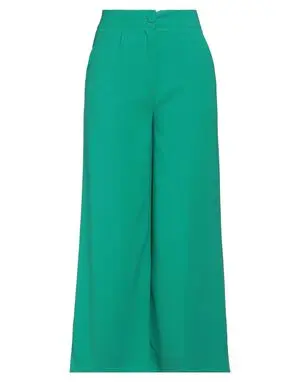 HEBE STUDIO Crepe Culottes - Green