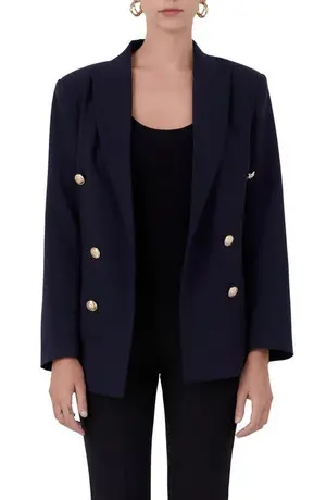 Endless Rose Double Breasted Blazer