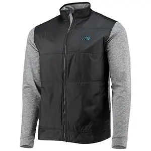 Cutter & Buck Stealth Hybrid Quilted Zip Jacket - Black