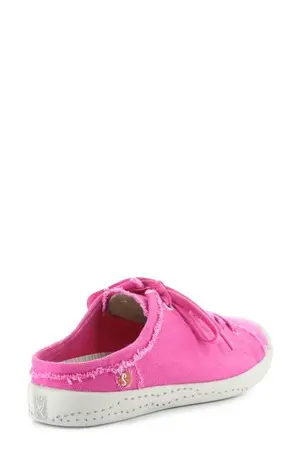 Fly London Idle Leather Sneakers - Fuchsia