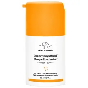 Drunk Elephant Bouncy Brightfacial Brightening Mask With 10% Azelaic Acid + 1% Salicylic Acid - One-color