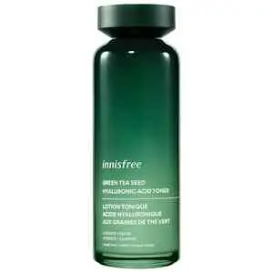 INNISFREE Green Tea Hyaluronic Acid Hydrating Toner 5.41 Oz / 160 Ml