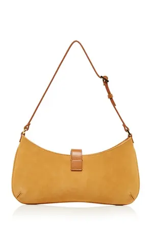 Jacquemus Le Bisou Cadenas Suede Bag