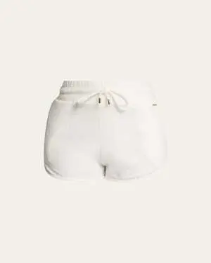 Melissa Odabash Harley Relaxed Fit Shorts - White