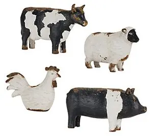 MELROSE Farm Animal Candle Holder - One-color