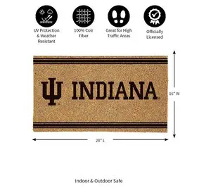 EVERGREEN Enterprises Ncaa Pvc Doormat