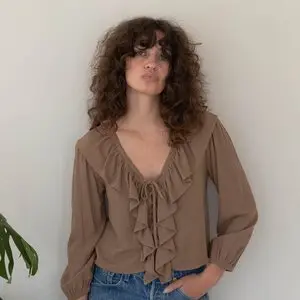 Rachel Pally Camila Top - Brown