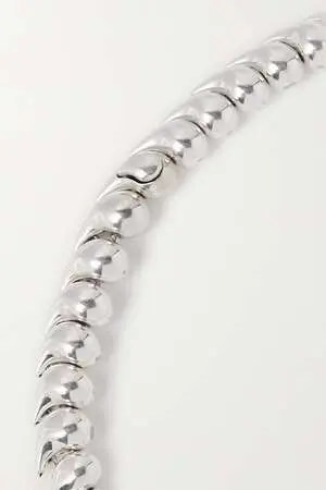 Bottega Veneta Tear Drop Link Necklace
