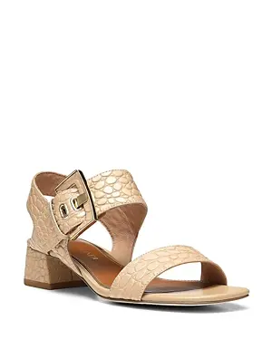 DONALD PLINER Donald Pliner Women's Ankle Strap Slingback Sandals Sand