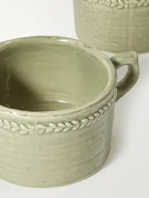 SOHO HOME Hillcrest Set Of Four Stoneware Mugs