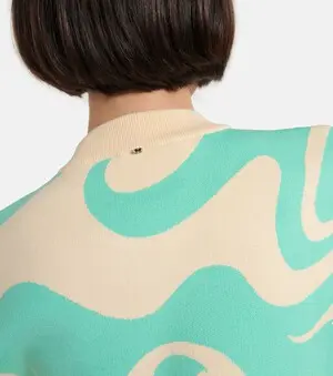 Sportmax Ornati Jacquard Mini Dress