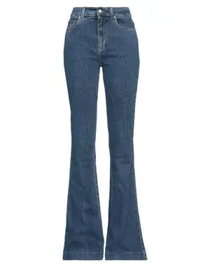 Alexander McQueen Flared Jeans With Logo