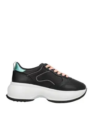 Hogan Leather Chunky Sneakers