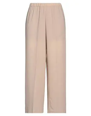 BOUTIQUE DE LA FEMME Wide Leg Pants - Beige