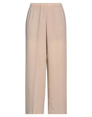 BOUTIQUE DE LA FEMME Wide Leg Pants - Beige