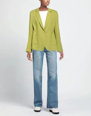 DIANA GALLESI Single-breasted Blazer - Green