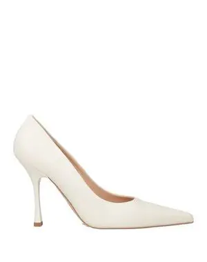 LIU •JO Pumps In Leather Off White