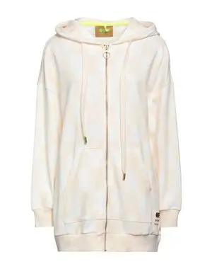 OOF WEAR Two-tone Checked Cotton French Terry Zip-up Hoodie