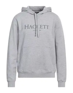 HACKETT London Cotton French Terry Hoodie With Print Logo