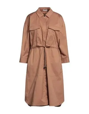 Peserico Midi Shirt Dress Camel
