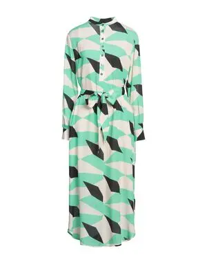 OTTOD'AME Maxi Shirt Dress - Light Green
