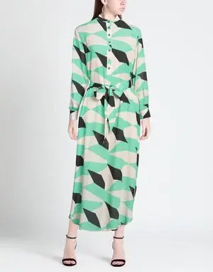 OTTOD'AME Maxi Shirt Dress - Light Green