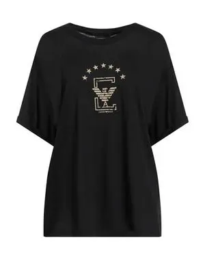 Emporio Armani Printed T-shirt - Black