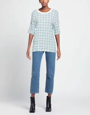 KATIA GIANNINI Woven Tartan Top