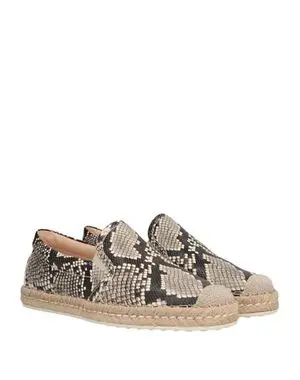 TOD'S Snakeskin Espadrilles - Brown