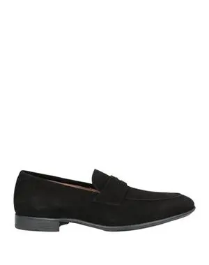 CALPIERRE Loafers In Military Soft Leather - Black