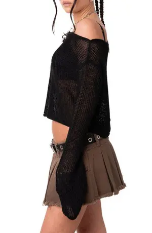 EDIKTED Emmie Off-the-shoulder Sweater