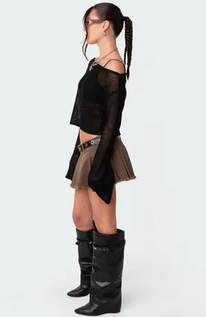 EDIKTED Emmie Off-the-shoulder Sweater