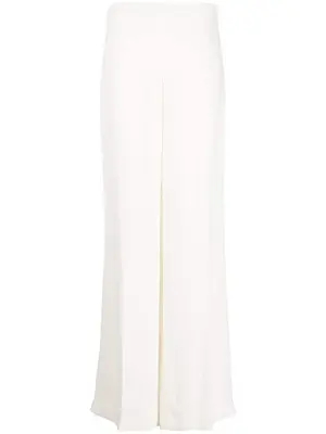 Stella McCartney High-waisted Flared Trousers - White