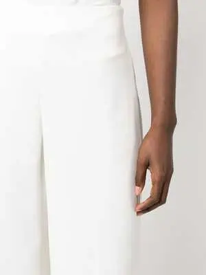 Stella McCartney High-waisted Flared Trousers - White