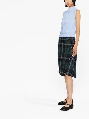 Cecilie Bahnsen Irina Floral Knitted Vest