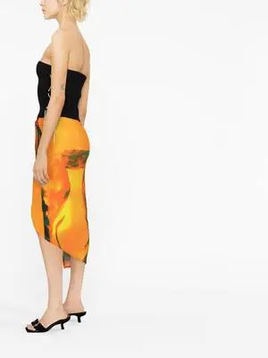 Giuseppe Di Morabito Crystal-embellished Bandeau Top
