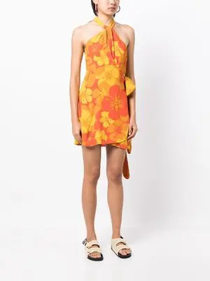 Faithfull The Brand Odette Floral Mini Dress