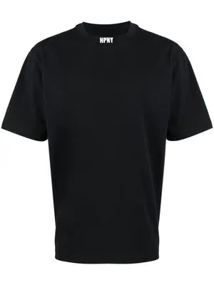 Heron Preston Logo-patch Crew-neck T-shirt - Black