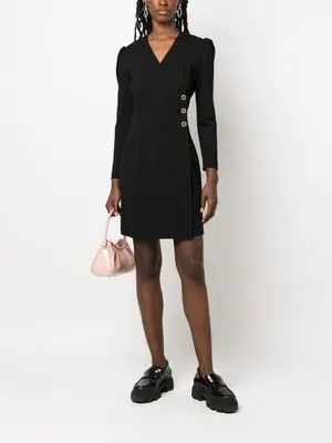 TWINSET Long-sleeved Wrap Dress