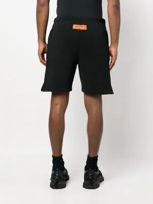 Heron Preston Logo-print Track Shorts - Black