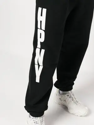 Heron Preston Logo-print Tracksuit Bottoms - Black