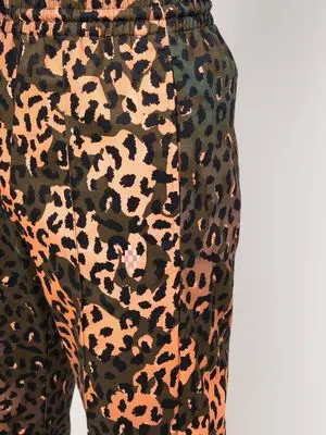 COUNTY OF MILAN Marcelo Burlon Leopard Print Trousers