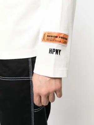 Heron Preston Logo Patch Long-sleeve T-shirt - White