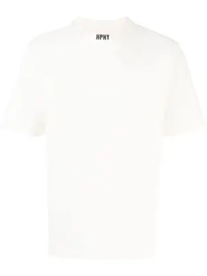 Heron Preston Logo-patch Crew-neck T-shirt - White