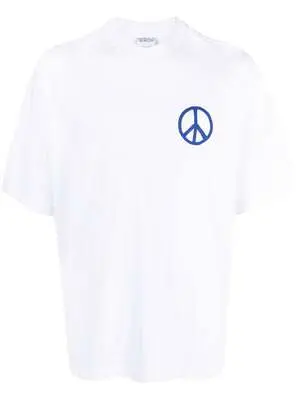 COUNTY OF MILAN County Peace Logo T-shirt - White