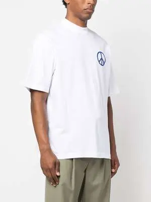 COUNTY OF MILAN County Peace Logo T-shirt - White